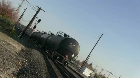 Oil Tanker Train Stock Videos – Royalty-Free HD & 4K Videos