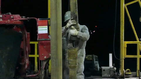 Oil Rig Crew Stock Video Footage | Royalty Free Oil Rig Crew Videos | Pond5