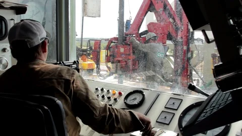 Oil Rig Crew Stock Video Footage | Royalty Free Oil Rig Crew Videos | Pond5