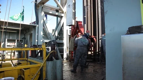 Oil Rig Crew Stock Video Footage | Royalty Free Oil Rig Crew Videos | Pond5