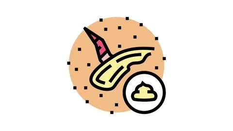 ointment scar treatment color icon anima... | Stock Video | Pond5