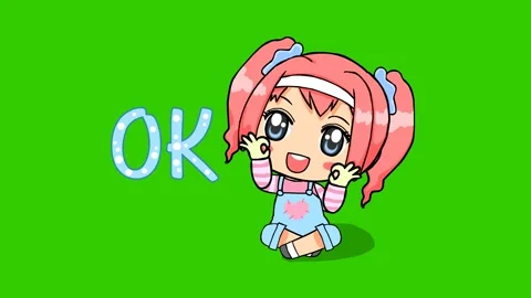 Girl Signclipart Stock Video Footage | Royalty Free Girl Signclipart ...