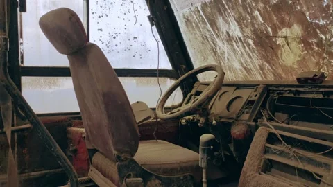 Old Bus Interior Stock Footage ~ Royalty Free Stock Videos | Pond5