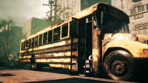 Abandoned Bus Stock Videos – Royalty-Free HD & 4K Videos | Pond5