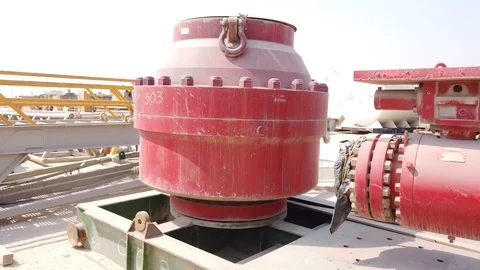 Blow Out Preventer Stock Footage ~ Royalty Free Stock Videos | Pond5