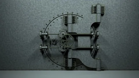 Bank Vault Opening Stock Footage ~ Royalty Free Stock Videos | Pond5