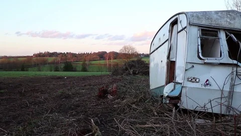 Old Caravan Stock Video Footage | Royalty Free Old Caravan Videos | Pond5