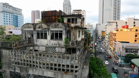 Manila Building Stock Video Footage | Royalty Free Manila Building ...