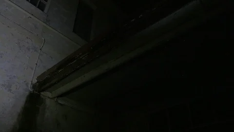 Old ceiling of a haunted house | Stock Video | Pond5