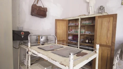 old clinic, rural doctor, rural clinic, ... | Stock Video | Pond5