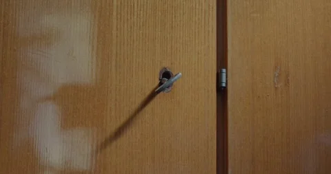 Old clost door slamming closeup 4k | Stock Video | Pond5