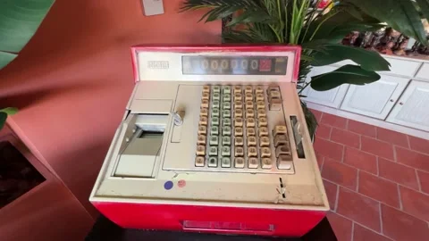OLD COLORDUL CASHIER BOX (2024 UPDATED!) | Stock Video | Pond5