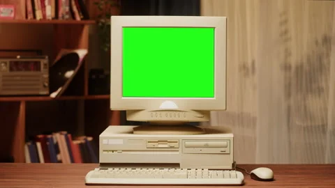 Old Computer Green Screen Stock Videos – Royalty-Free HD & 4K Videos ...