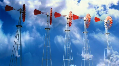 Old Energy Generator with Alpha | Stock Video | Pond5