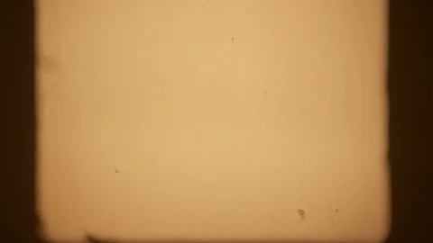 Old film caught fire in the projector on... | Stock Video | Pond5