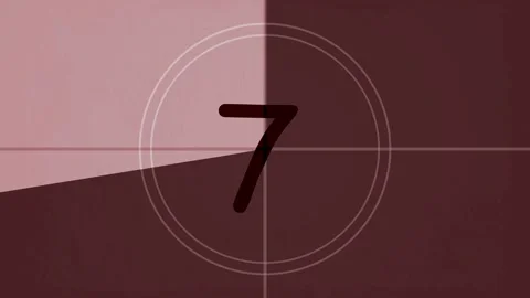 Old Film Reel Countdown Stock Video Footage | Royalty Free Old Film ...