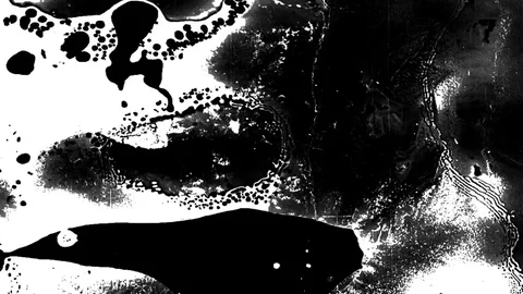 Old Film Decomposition Abstract Loop | Stock Video | Pond5