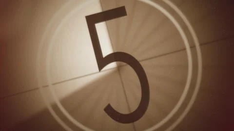 Film Leader Count Stock Footage ~ Royalty Free Stock Videos | Pond5