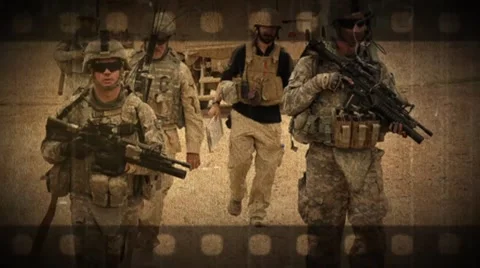 Old Film Slideshow Movie Trailer and Titles Displays Photo Gallery ...