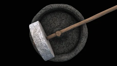 Old flour mill - top view - rotation loo... | Stock Video | Pond5