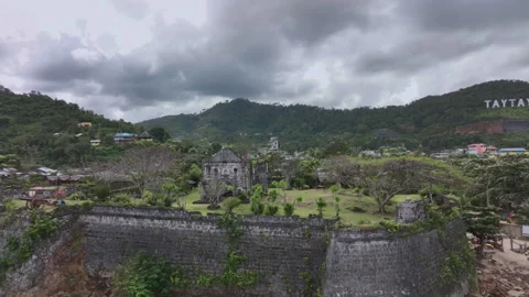 Old Fort Santa Isabel In Taytay, Palawan... | Stock Video | Pond5