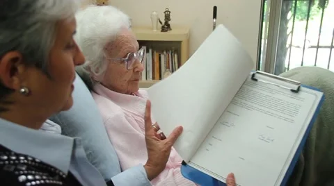 Old Lady Signs Stock Videos – Royalty-Free HD & 4K Videos