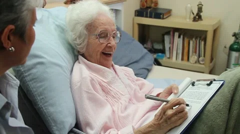 Old Lady Signs Stock Videos – Royalty-Free HD & 4K Videos