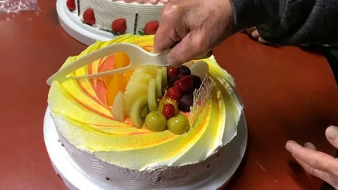 Birthday Cake Cuting Stock Videos – Royalty-Free HD & 4K Videos | Pond5