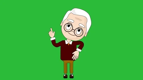 Cartoon Man Thinking Stock Video Footage | Royalty Free Cartoon Man ...