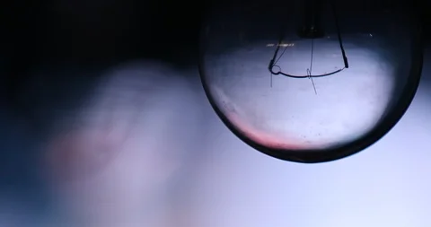 Old model Bulb night | Stock Video | Pond5