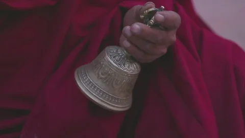 Praying Bell Stock Footage ~ Royalty Free Stock Videos | Pond5