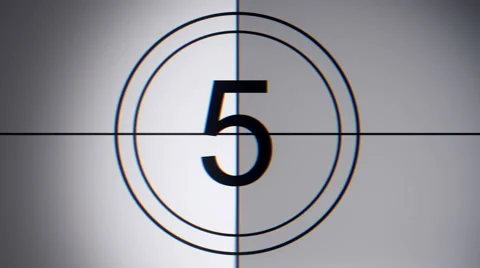 Old Movie Countdown Sound Stock Footage ~ Royalty Free Stock Videos | Pond5
