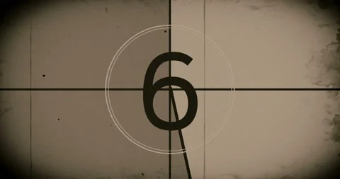 Old Movie Countdown Stock Video Footage | Royalty Free Old Movie ...