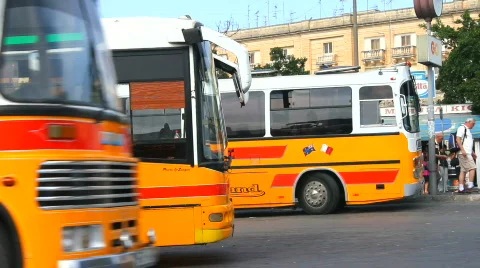 Bus Orange Stock Videos – Royalty-Free HD & 4K Videos