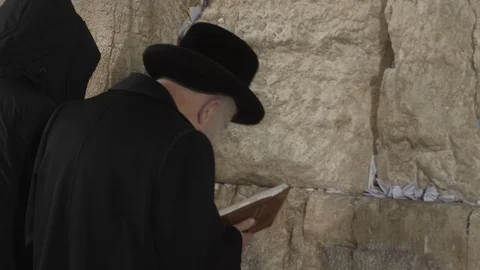 Crying At The Wailing Wall Jerusalem Stock Videos – Royalty-Free HD ...