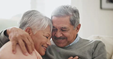 Old People Hugging Stock Footage ~ Royalty Free Stock Videos | Pond5