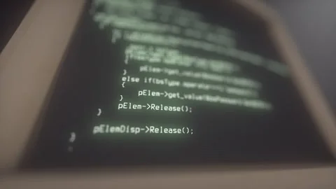 Old Computer Display Stock Video Footage | Royalty Free Old Computer Display Videos | Pond5