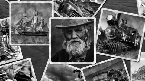 Old Photo Slideshow ~ After Effects Template #97309623