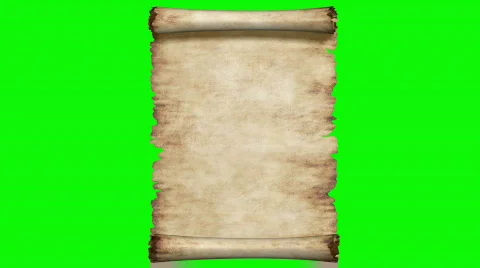 Unroll Parchment Stock Footage ~ Royalty Free Stock Videos | Pond5
