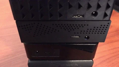 Old pile of external computer storage di... | Stock Video | Pond5