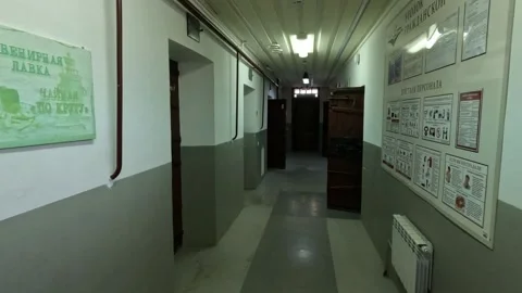 old prison 1700-2000 years old, deep cor... | Stock Video | Pond5