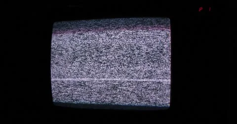 Old Television Static Stock Video Footage | Royalty Free Old Television ...