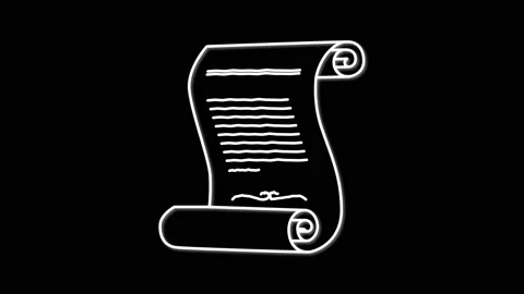 A Scroll Drawing Stock Videos – Royalty-Free HD & 4K Videos | Pond5