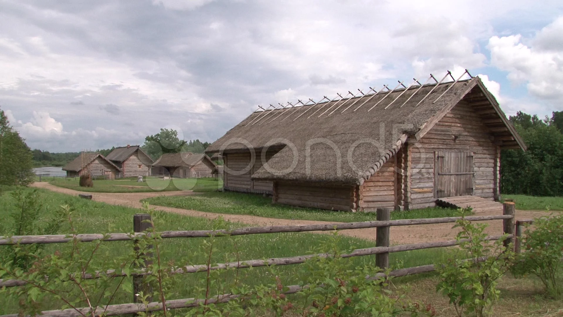 Old Russian Village House