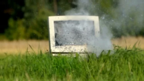 OLD SCREEN LOGO INTRO ~ After Effects Template #114312174