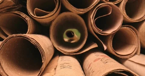 Scrolls From Paper Stock Video Footage | Royalty Free Scrolls From ...