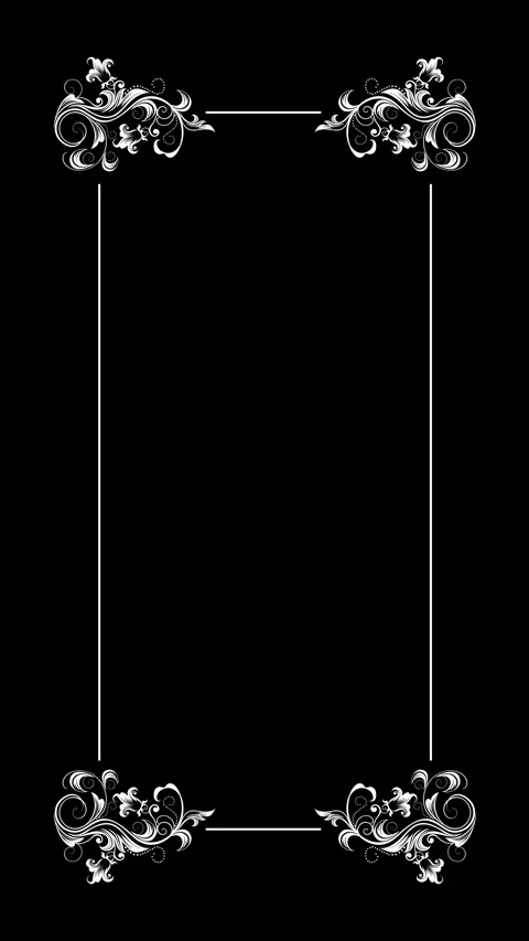 Old Silent Film Style Text Frame. | Stock Video | Pond5