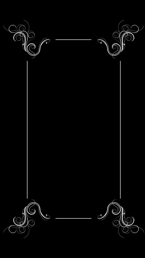 Old Silent Film Style Text Frame. | Stock Video | Pond5