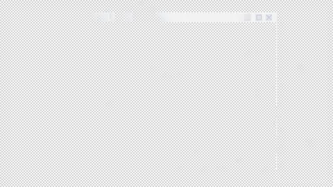 Old-Style Computer Window Frame Dissolve... | Stock Video | Pond5