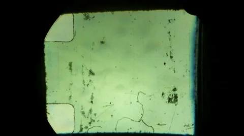 Old Super 8mm Film Leader Texture Effect | Stock Video | Pond5